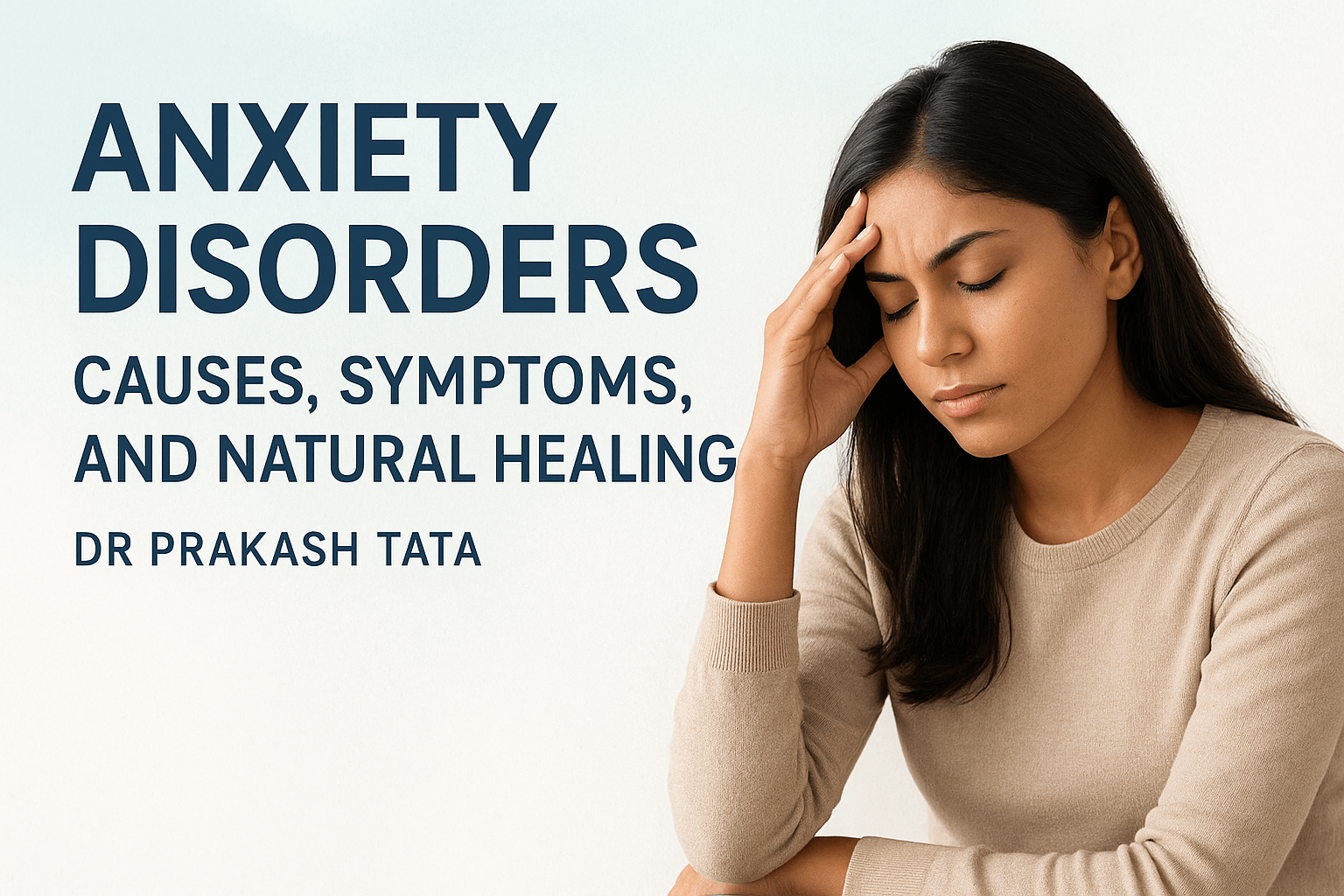 Anxiety Disorders Explained: Causes, Symptoms & Natural Healing